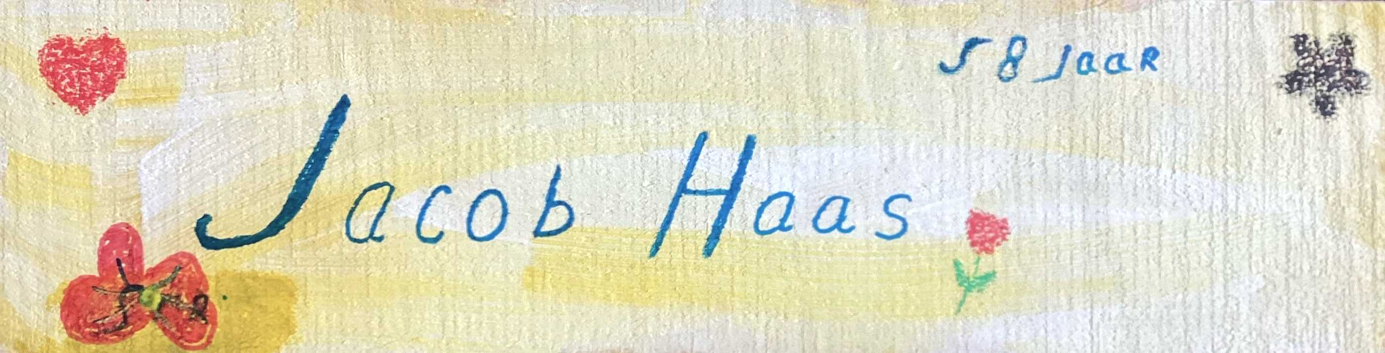 Jacob Haas @ Namen en Nummers